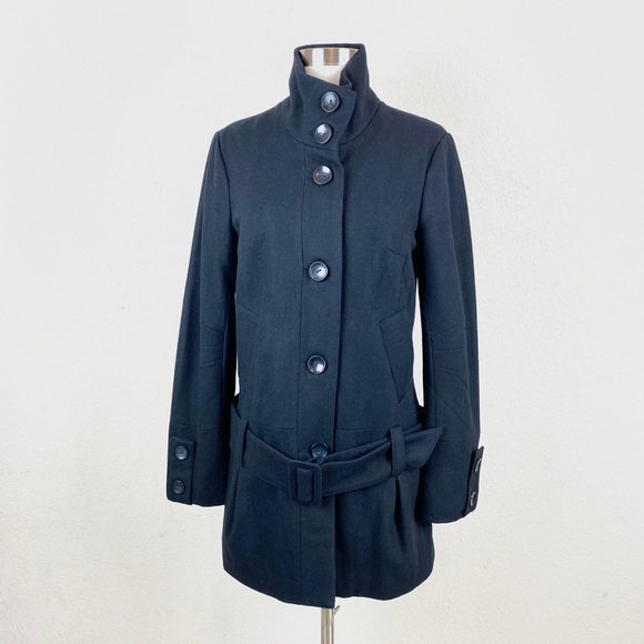 BB Dakota | Jackets & Coats | Bb Dakota Pea Coat Black Buckle | Poshmark